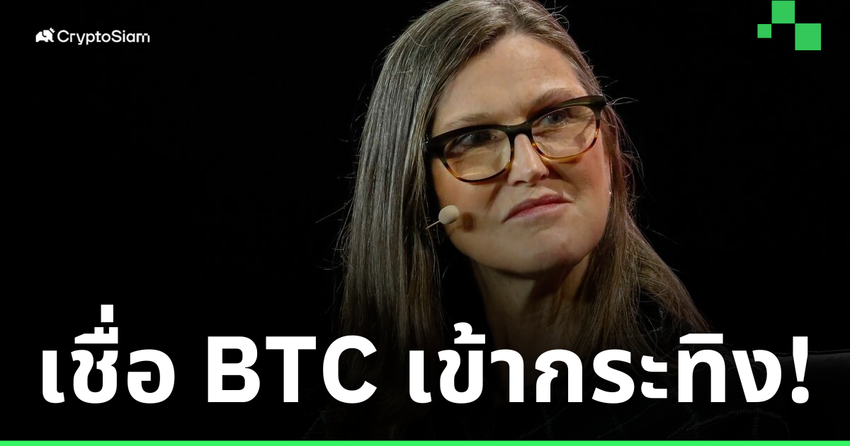 Cathie Wood ยืนยัน Bitcoin เริ่มเข้าสู่ตลาดกระทิงเต็มตัว Cryptosiam